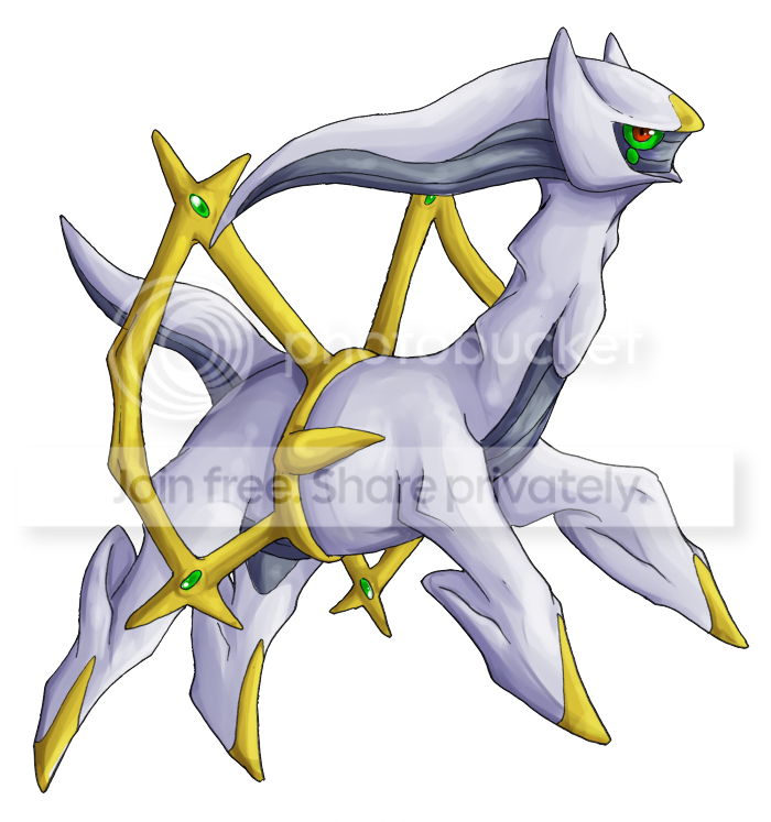 Keshi's pokemon art! New-Arceus+Glaceon | PokéBeach