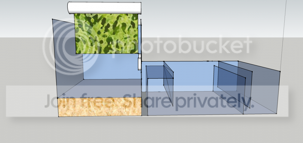 Sump designed, with algae scrubber area | The Reef Tank
