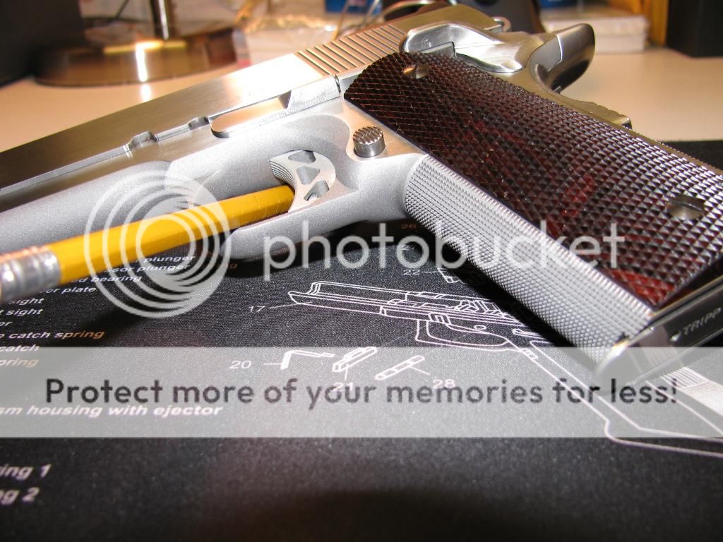 Front strap checkering...DONE!!! | 1911 Firearm Addicts