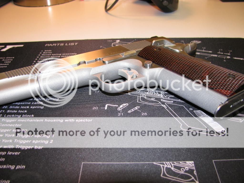 Front strap checkering...DONE!!! | 1911 Firearm Addicts