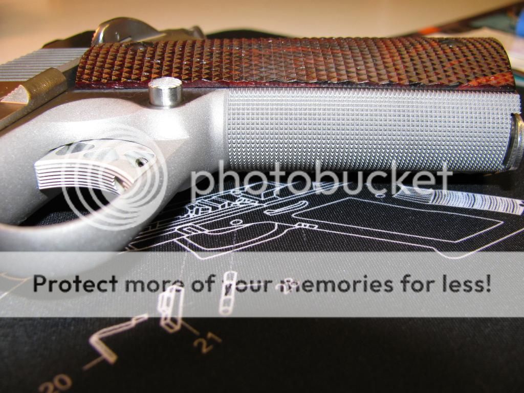 Front strap checkering...DONE!!! | 1911 Firearm Addicts